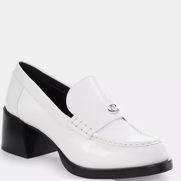 Coach | Shoes | Coach Natalie Loafer In Blackwhite | Poshmark